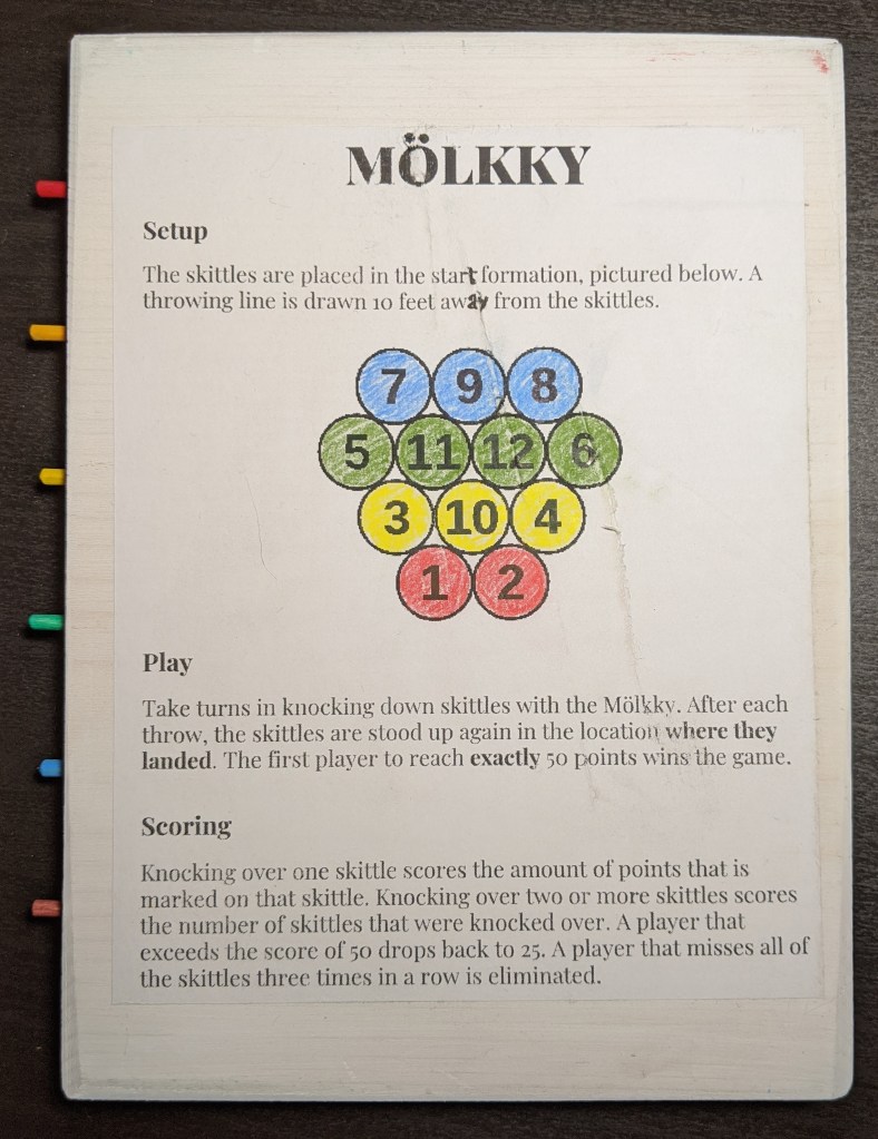 DIY Mölkky Set – Dylan Brenneis